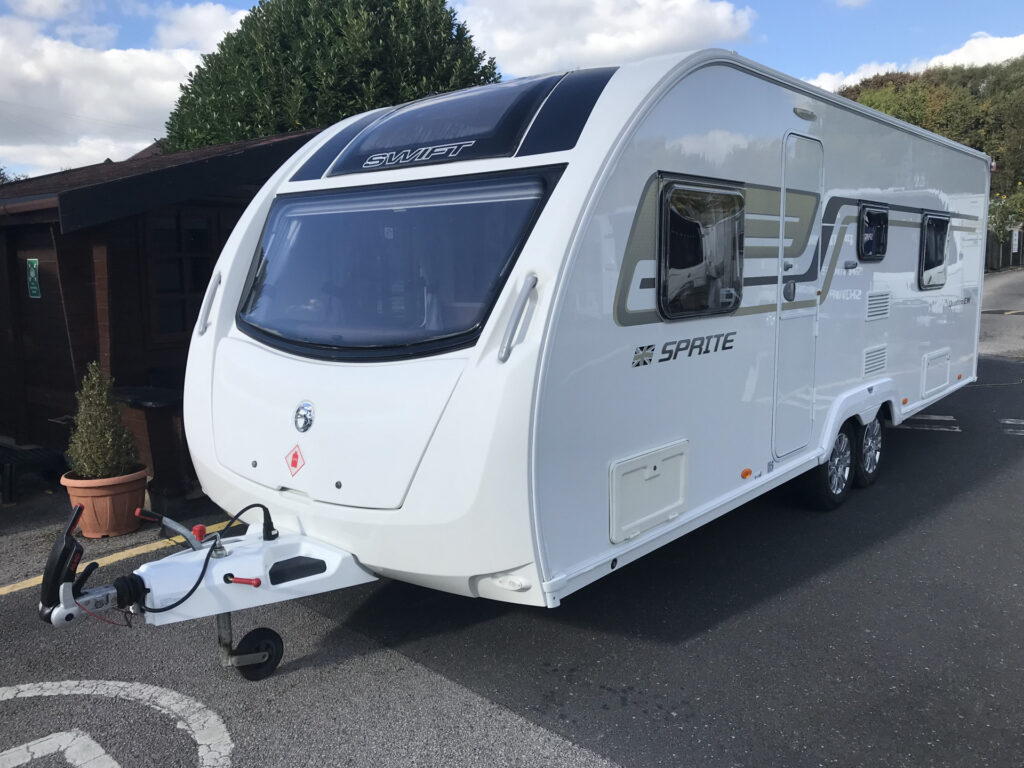 Used 2014 Swift Sprite Quattro EW caravan