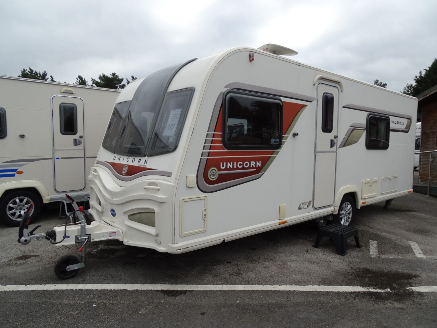 Used 2014 Bailey Unicorn Valencia caravan
