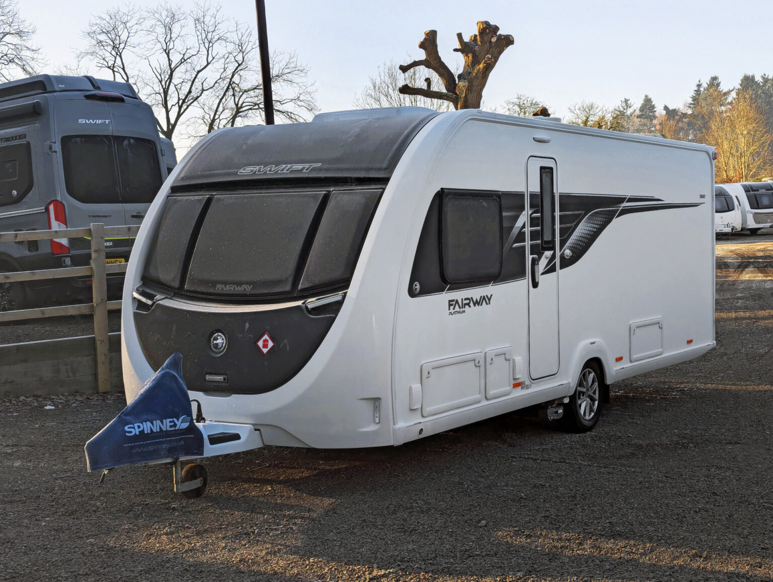 Used 2022 Swift Challenger Platinum Fairway 580 caravan