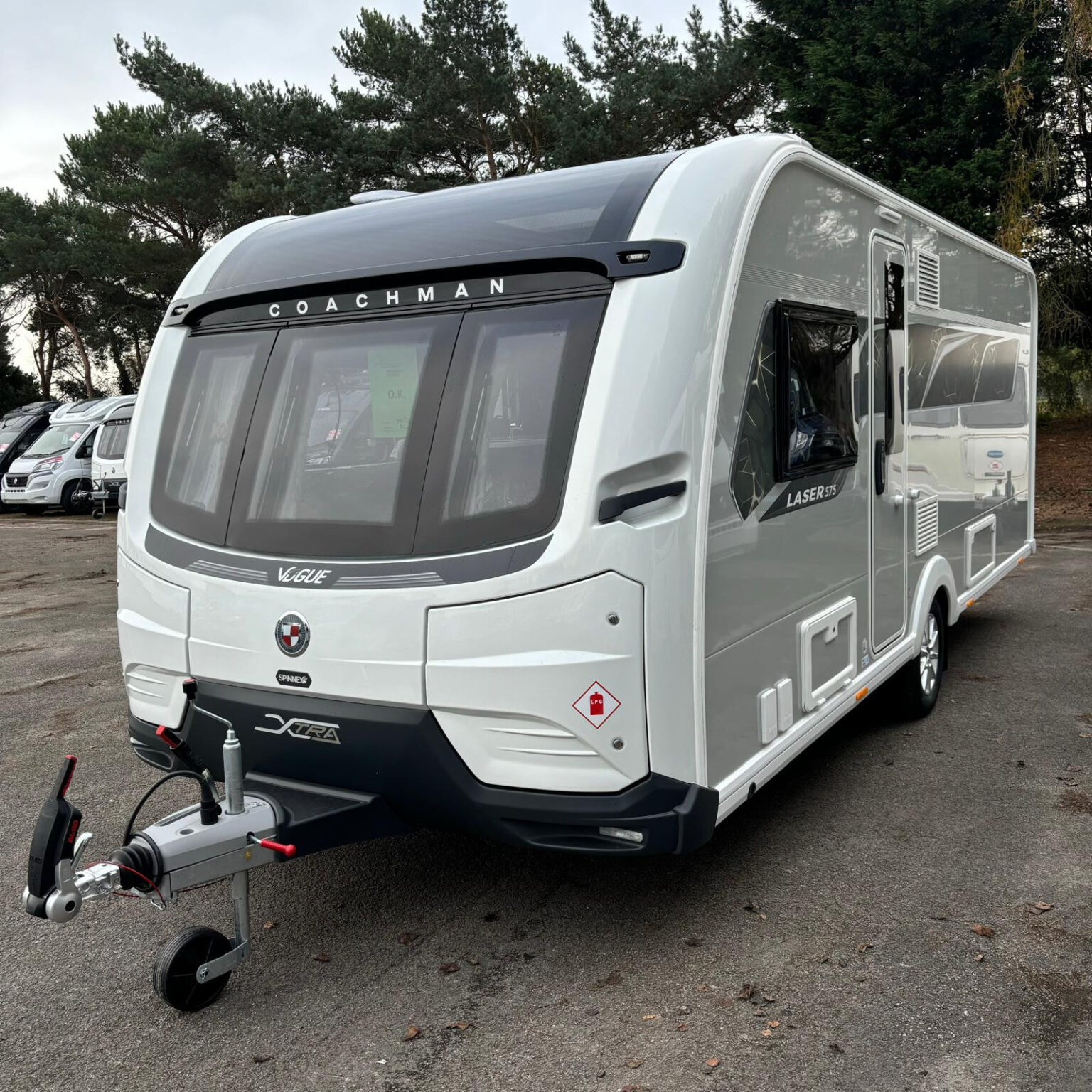 New 2025 Coachman Laser Vogue 575 Xtra caravan