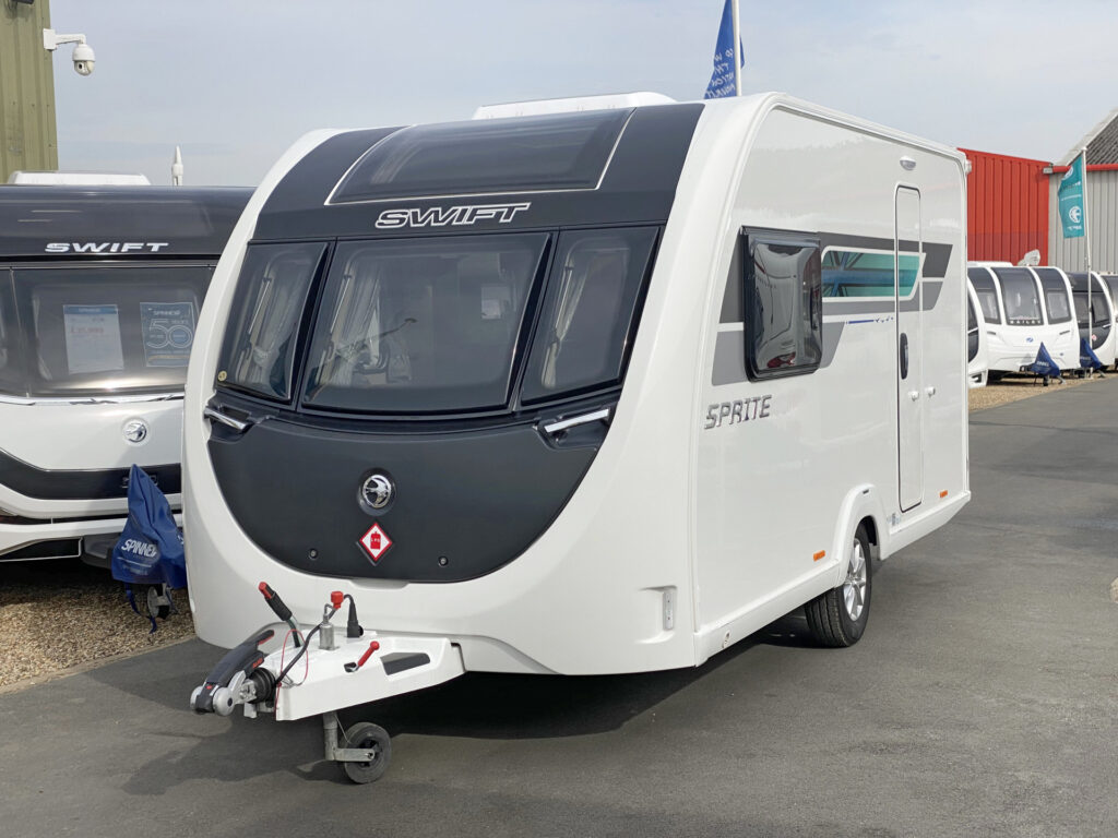 Used 2024 Swift Sprite Alpine 2 caravan